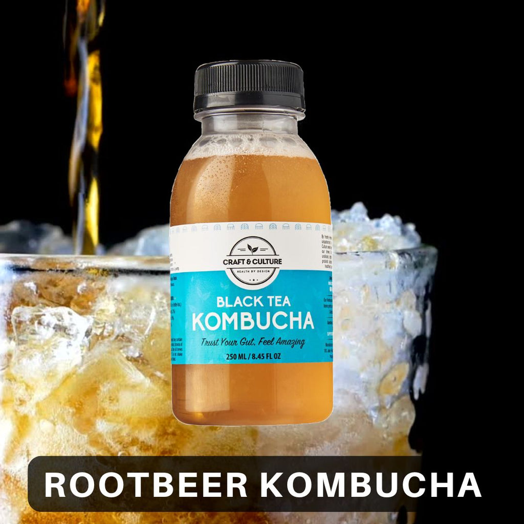 Craft & Culture Singapore | Root Beer Black Tea Kombucha